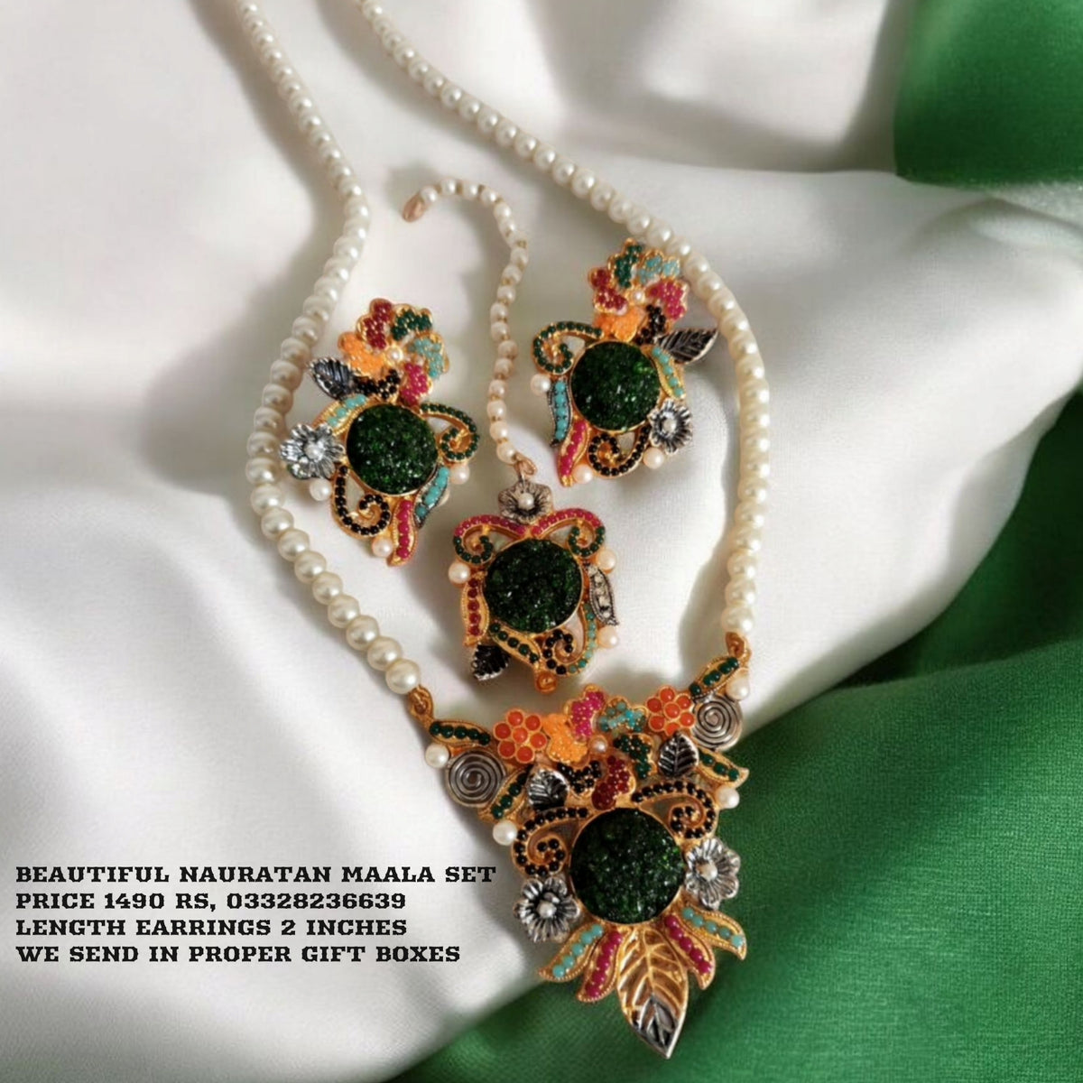 Premium crush Maala set – affordable-elegance-com